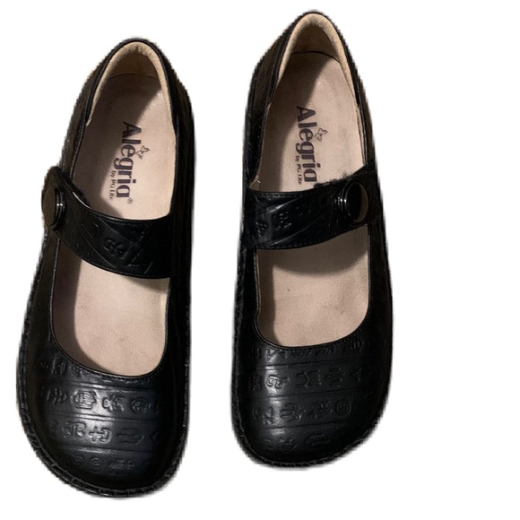 Alegria | Shoes | Algeria By Pg Lite Black Mary Janes Paloma | Poshmark